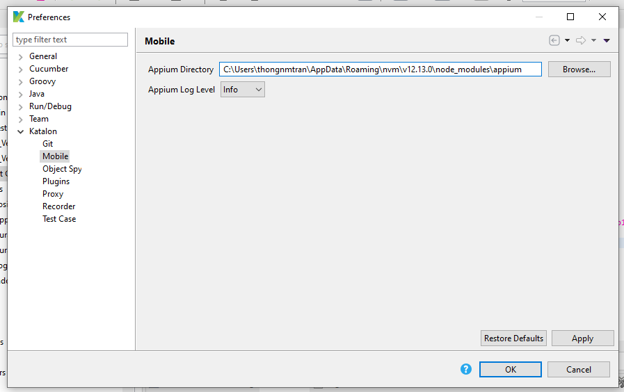 Timeout when launching test application - Katalon Studio - Katalon ...