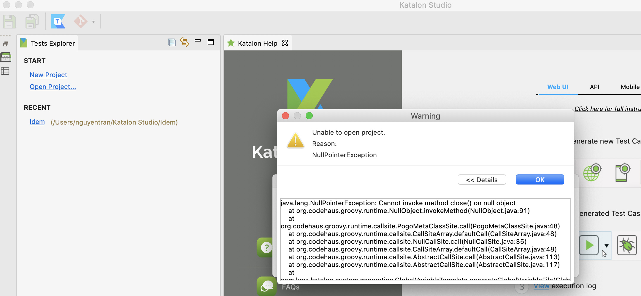 Install Runtime Engine - Documentation - Katalon Community