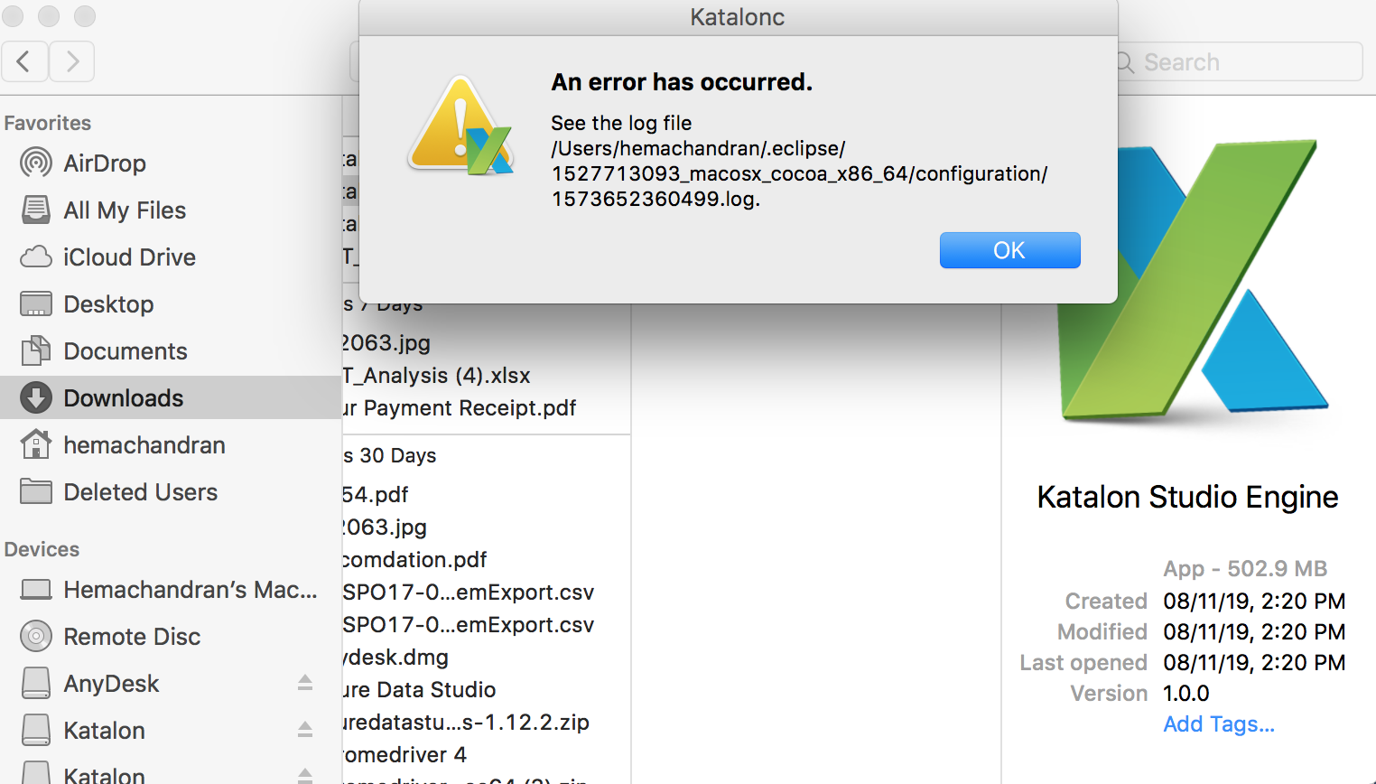 Install Runtime Engine - Miscellaneous - Katalon Community