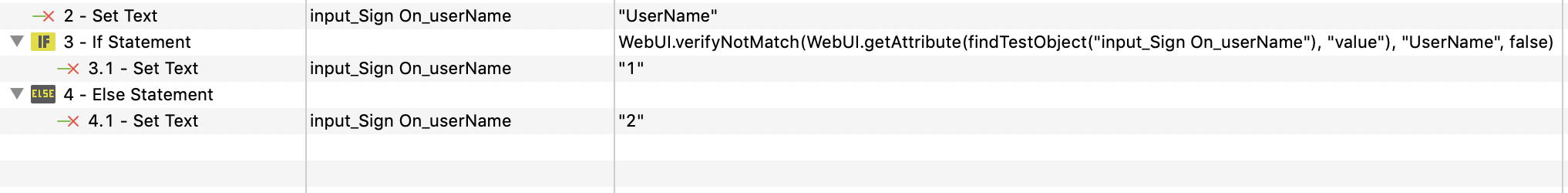 Simple if else statement help - Katalon Studio - Katalon Community