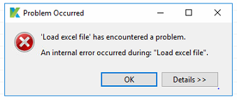 Can't load file exel - Archive - Katalon Community