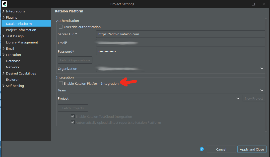 Test Ops Hosting - Katalon TestOps - Katalon Community