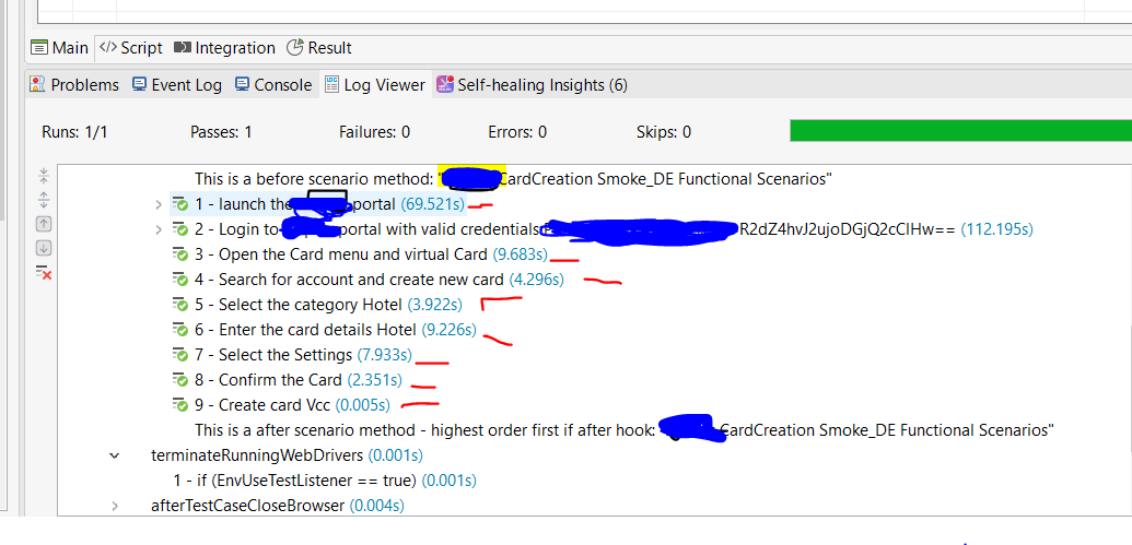 How To Get Log Viewer Report With Timestamp From Feature File Katalon TestOps Katalon Community
