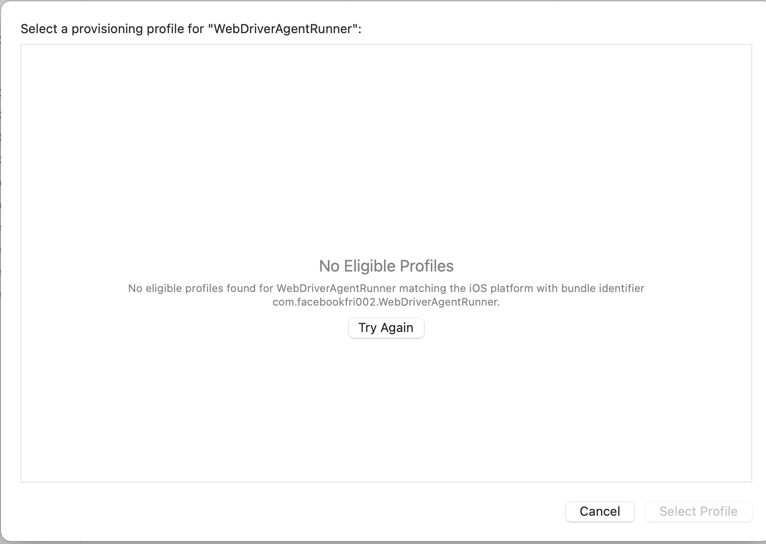 Mac install WebDriverAgent dependencies Failed - Katalon Studio - Katalon Community
