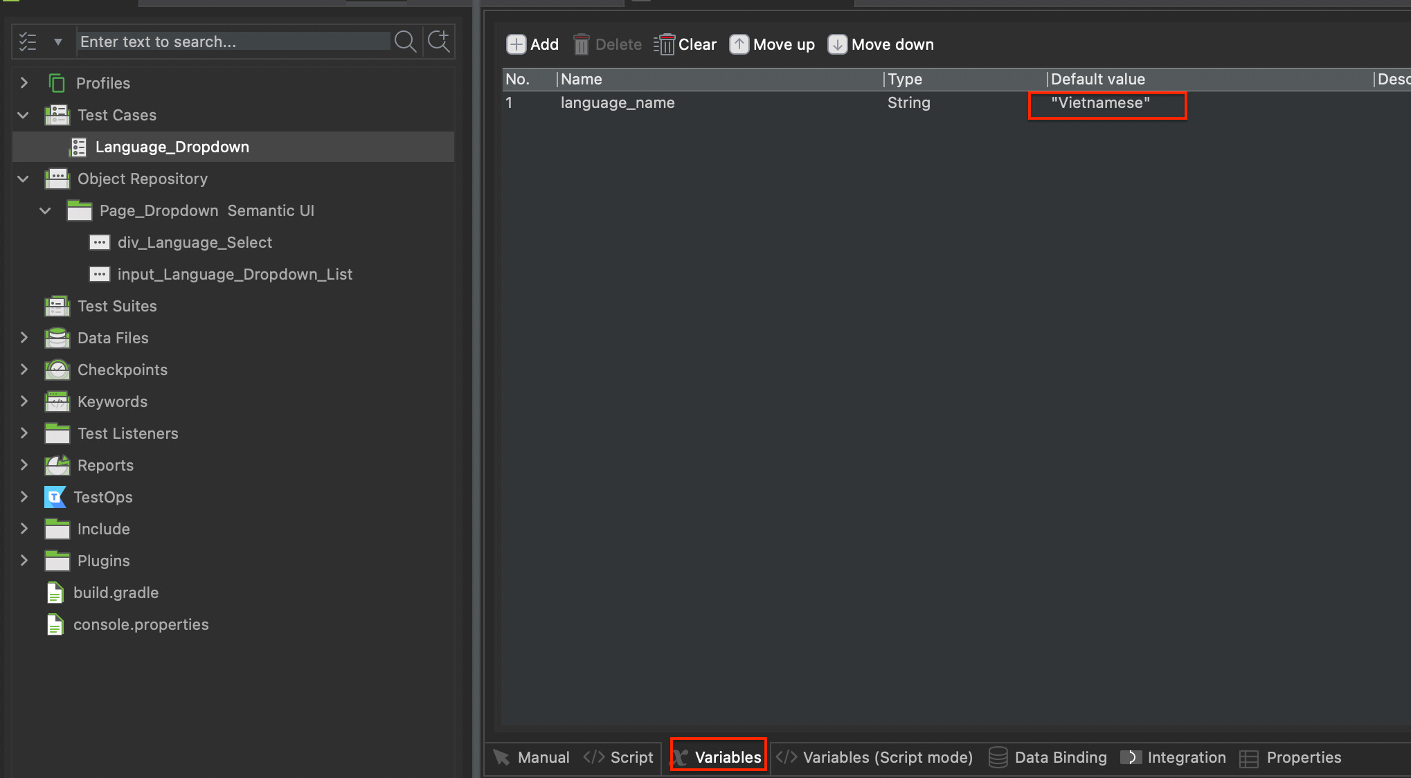 [KShare] Optimizing Dropdowns using Katalon Studio: Best Practices for Parameterizing Objects ...