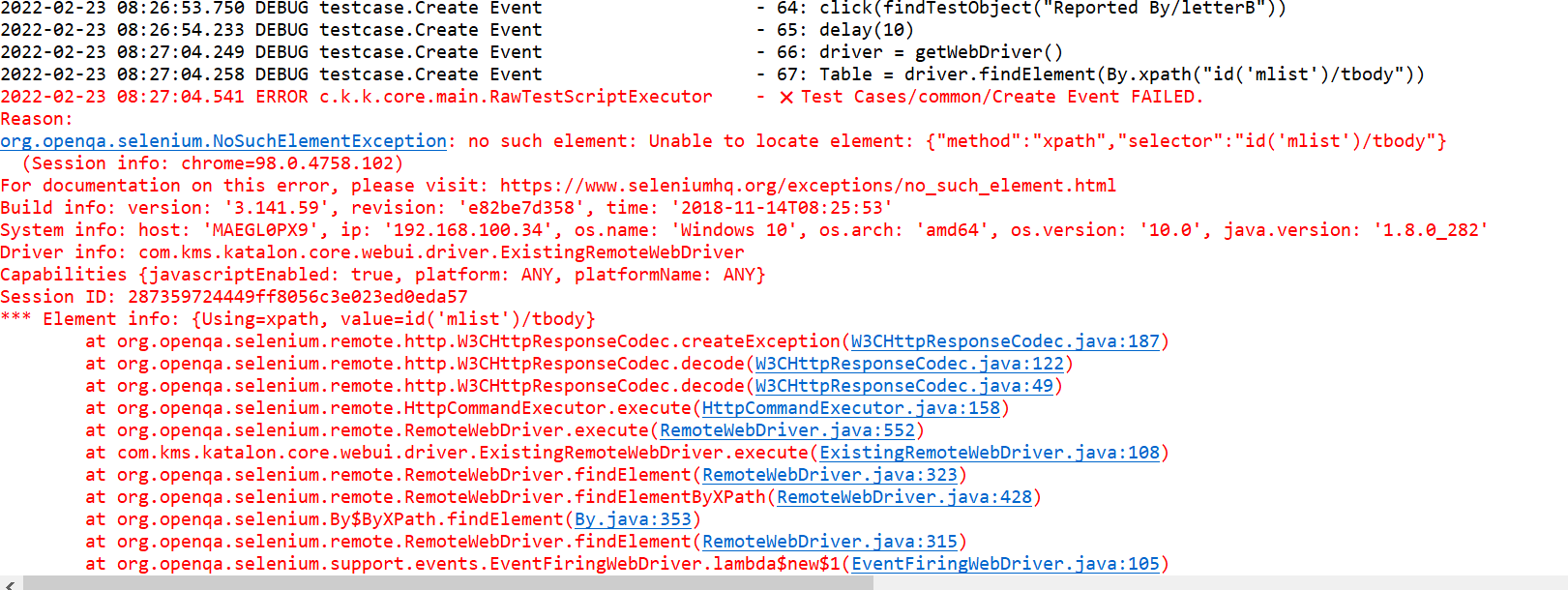 How To Find The Total Number Of Rows In A Nested Table Using Xpath