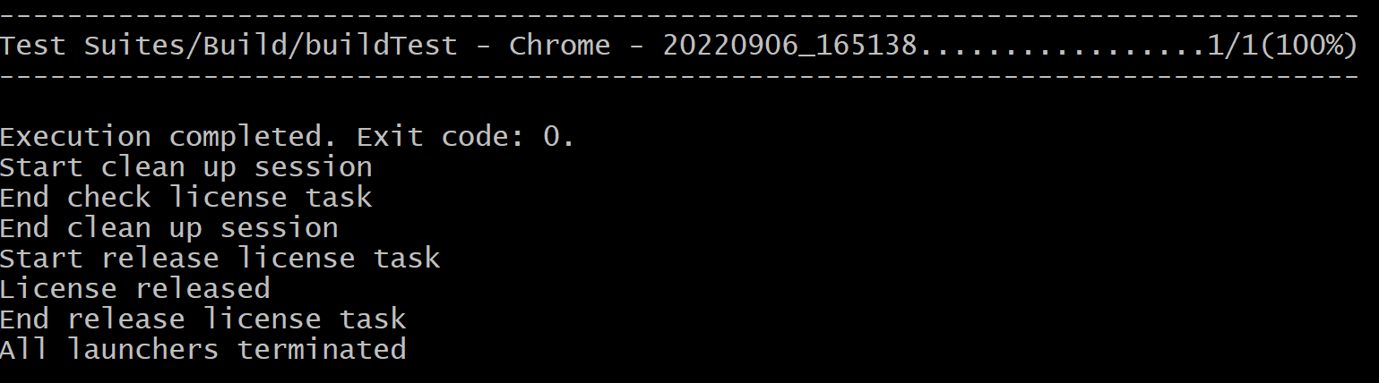 ***how to check script success or fail after build with command line ...