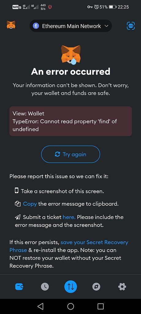 My Metamask wallet is not working! - General - MetaMask