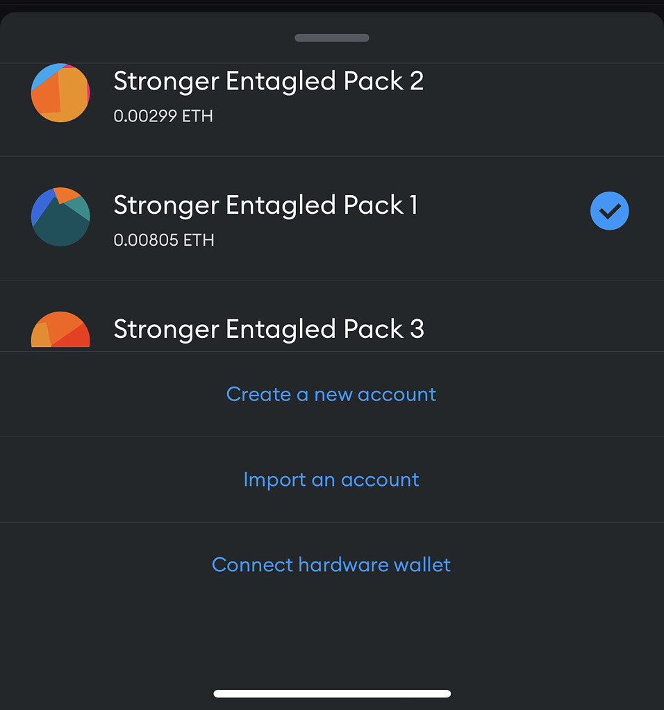Re-Arrange Account Order - Feature Requests - MetaMask
