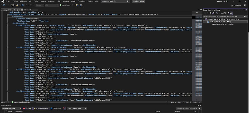 Error while compiling AeroDyn driver - Computer-Aided Engineering ...