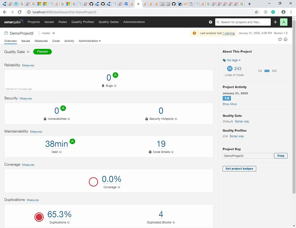 Sonarqube error while parsing the visualstudio.coveragexml file - SonarQube Server / Community ...