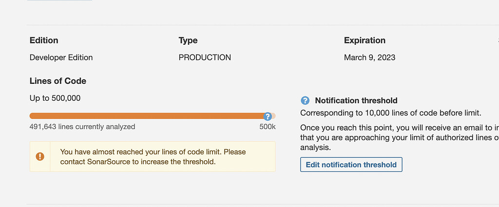 Sonar line of code issue - SonarQube Server / Community Build - Sonar Community