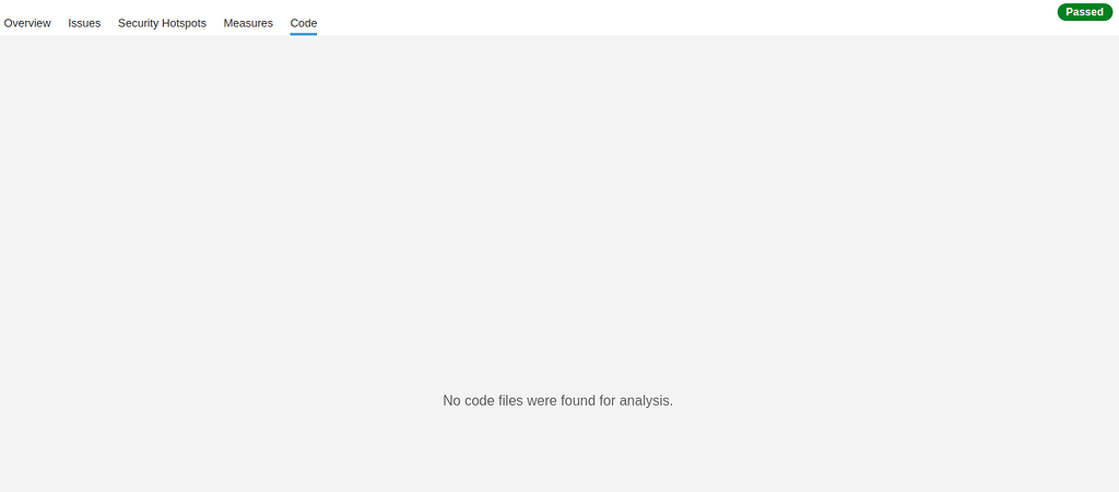 Code files are not visible in project branch view but 1806 files were indexed - SonarQube Server ...