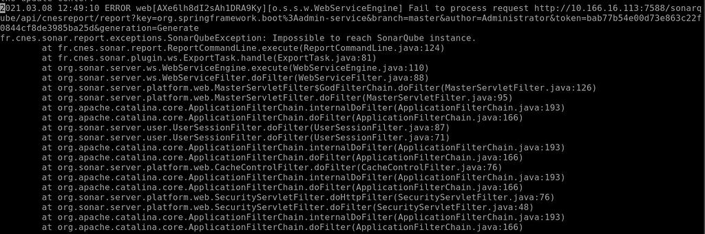 Unable to get CNES reports - SonarQube Server / Community Build - Sonar Community