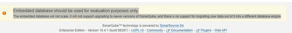 Sonarqube -Docker - SonarQube Server / Community Build - Sonar Community