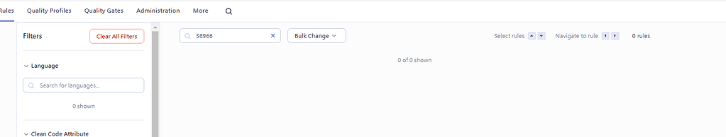 Sonarlint in Visual Studio shows error when rules not in private sonarqube - SonarQube for IDE ...