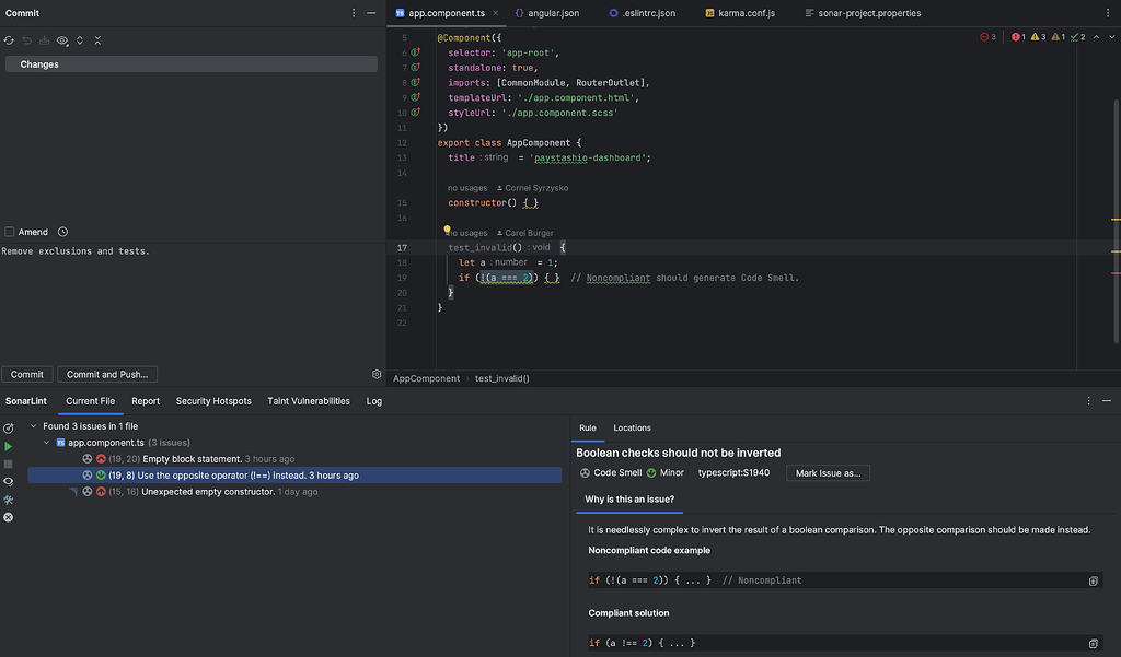 Sonarqube Rules Not Working On Typescript Sonarqube Server Community Build Sonar Community