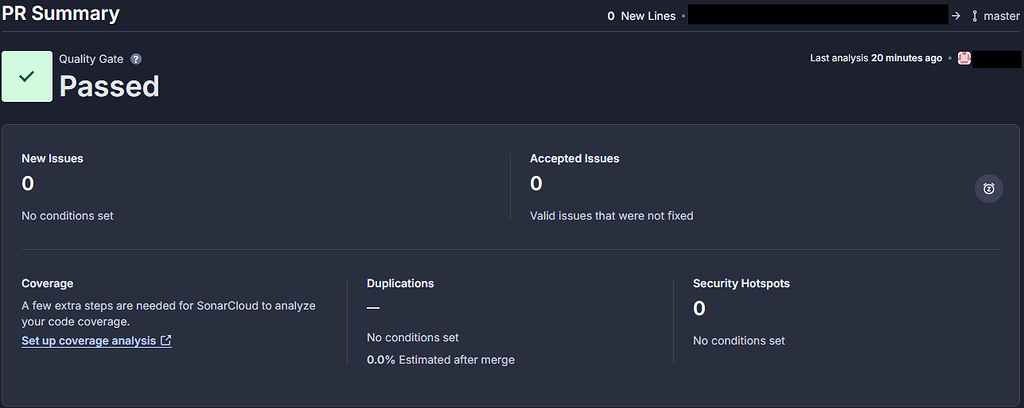 SonarCloud does not show coverage analysis on each Pull Request - SonarQube Cloud - Sonar Community