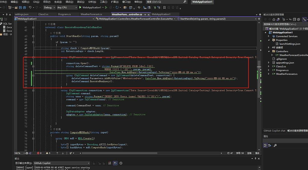 Unable to detect SQL Injection Issue - SonarQube Server / Community ... Unable to detect SQL Injection Issue - SonarQube Server / Community ...