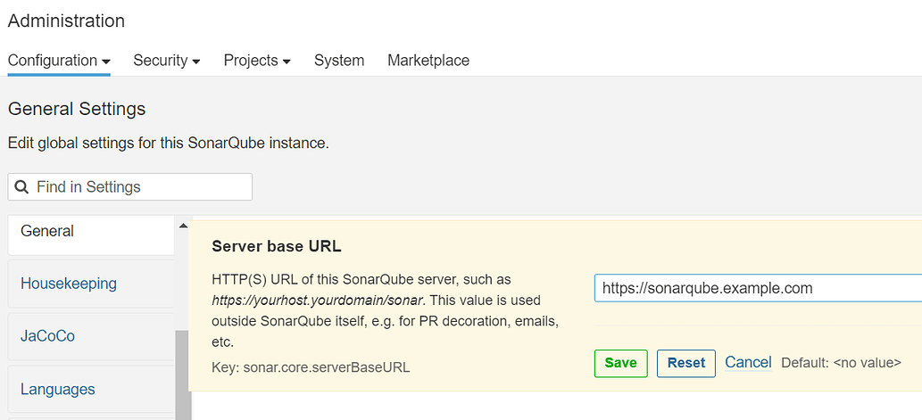 Sonarqube public URL context - SonarQube Server / Community Build - Sonar Community