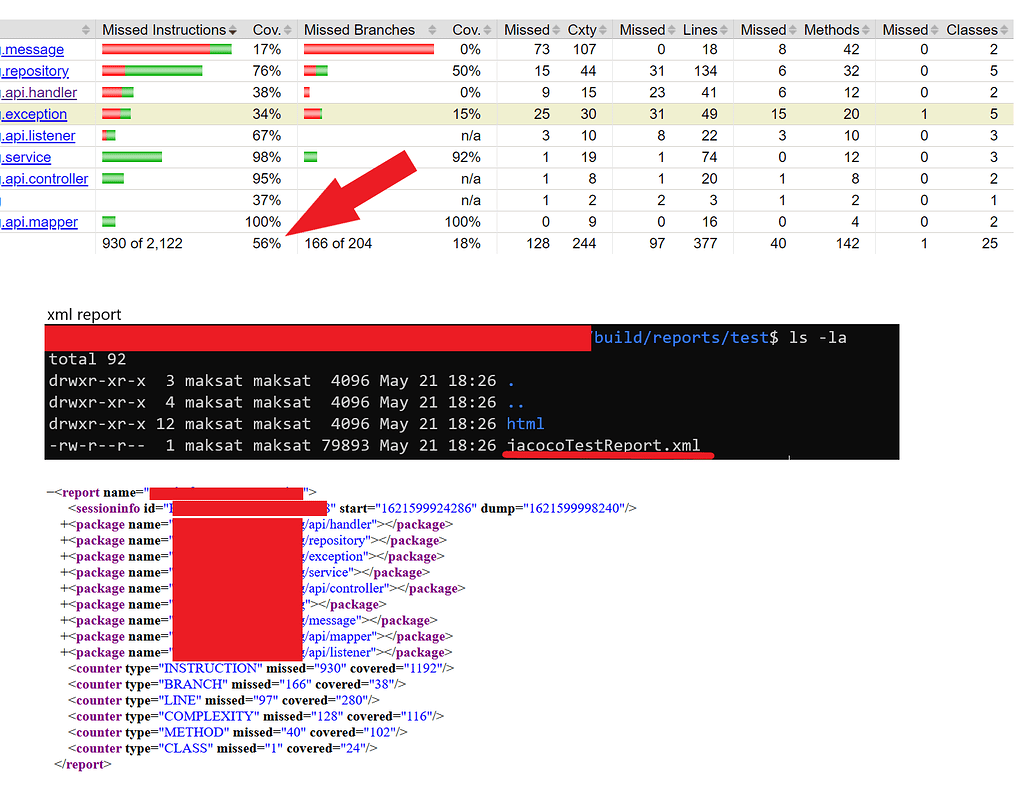 Sonarcloud.io ignores jacoco xml report - SonarQube Cloud - Sonar Community