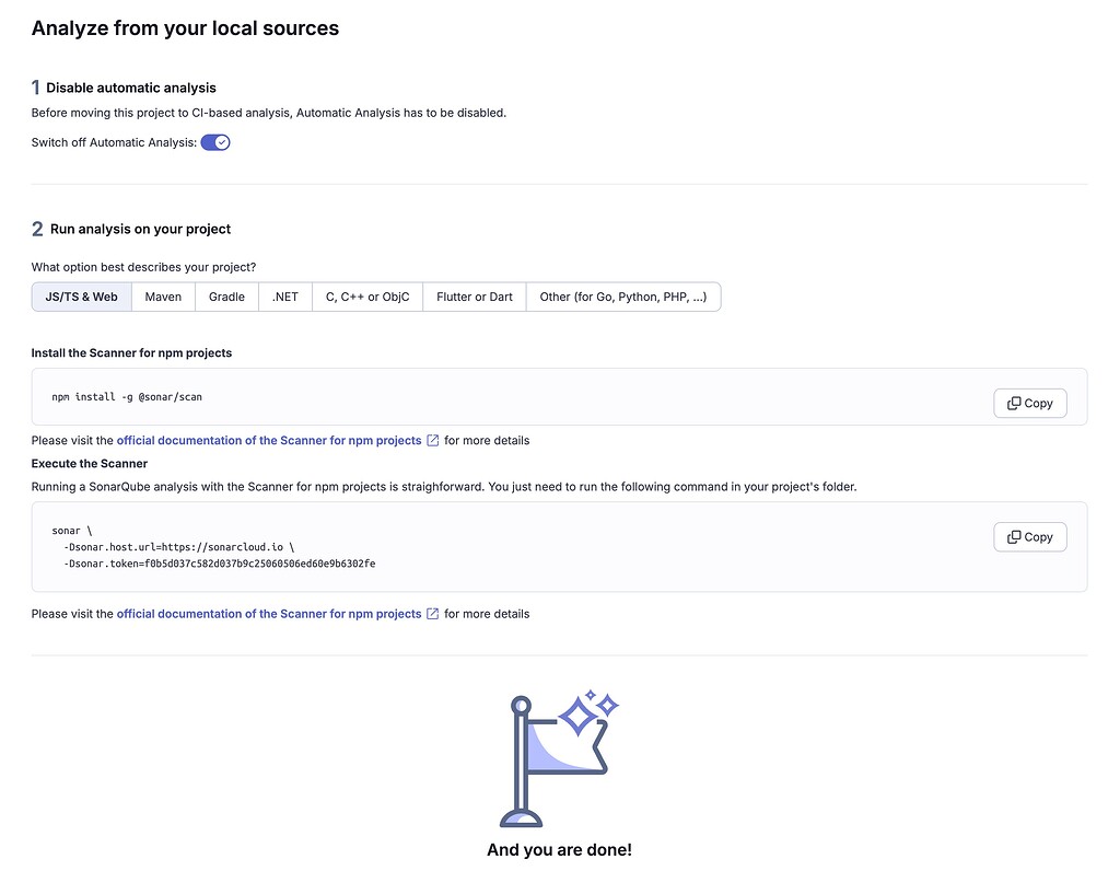 Scan JavaScript & TypeScript with npm @sonar/scan! - Sonar Updates ...