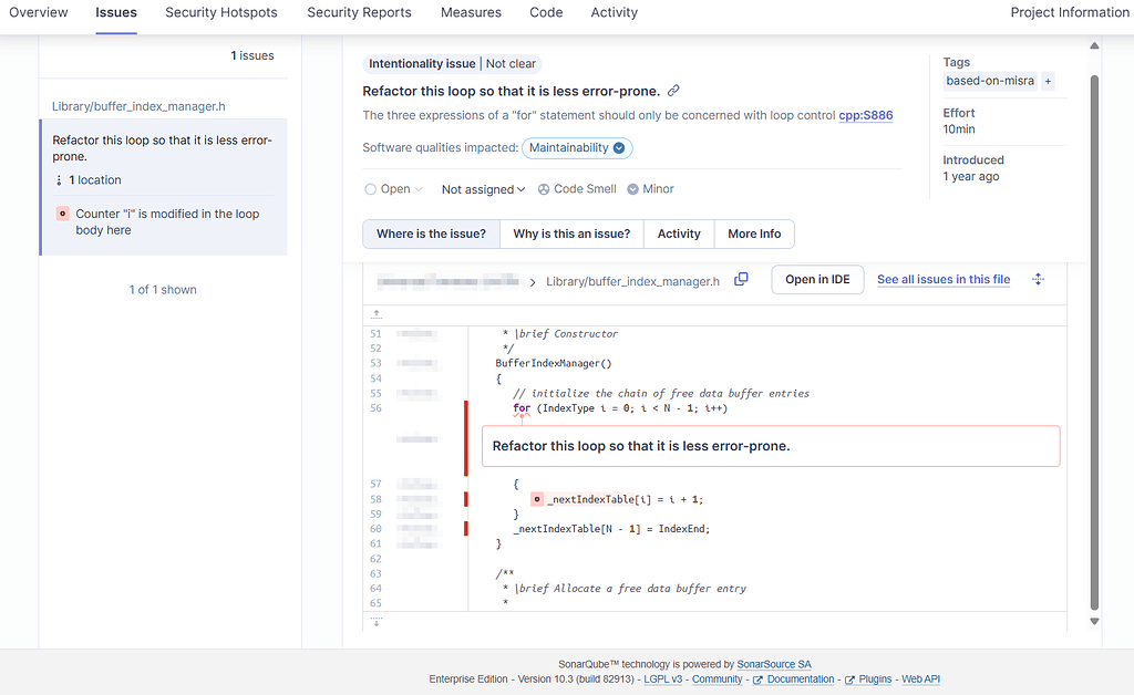 False positive: for-loop in template class - Report False-positive ...