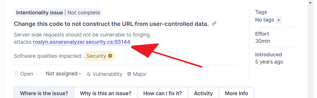 Change this code to not construct the URL from user-controlled data - SonarQube Cloud - Sonar ...