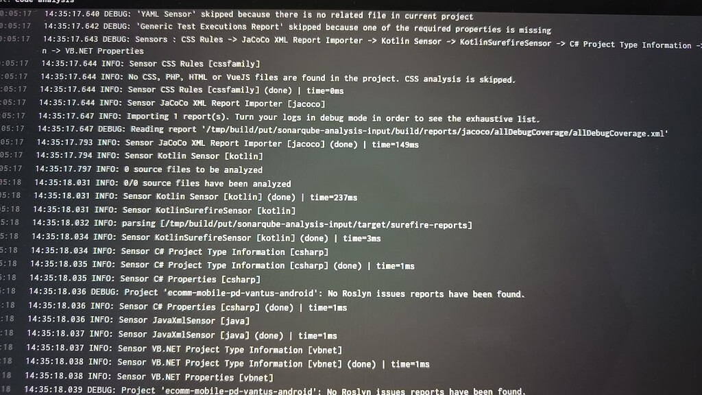 Jacoco.xml is generating,but sonar coverage is 0% - SonarQube Server / Community Build - Sonar ...