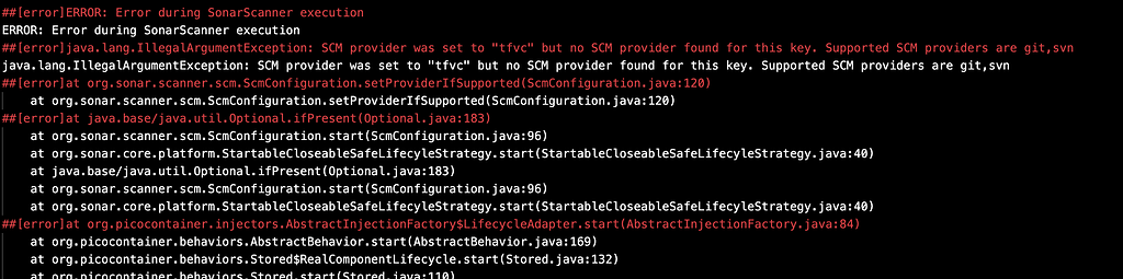 Run Code Analysis Azure Devops Step Fails - SonarQube Server / Community Build - Sonar Community