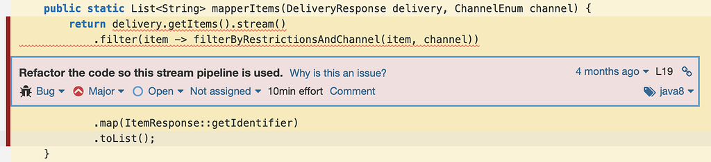 Java 17 Collector toList() [False positive] - SonarQube Server / Community Build - Sonar Community