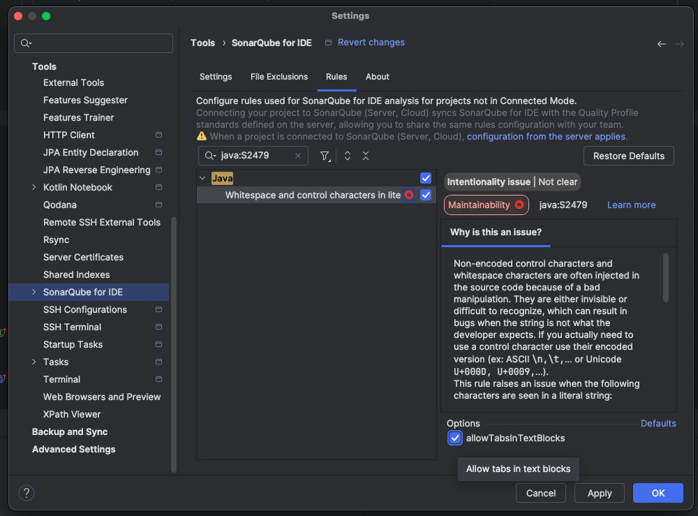 How to get rid of thousands of False positives for java 21: Remove the ...
