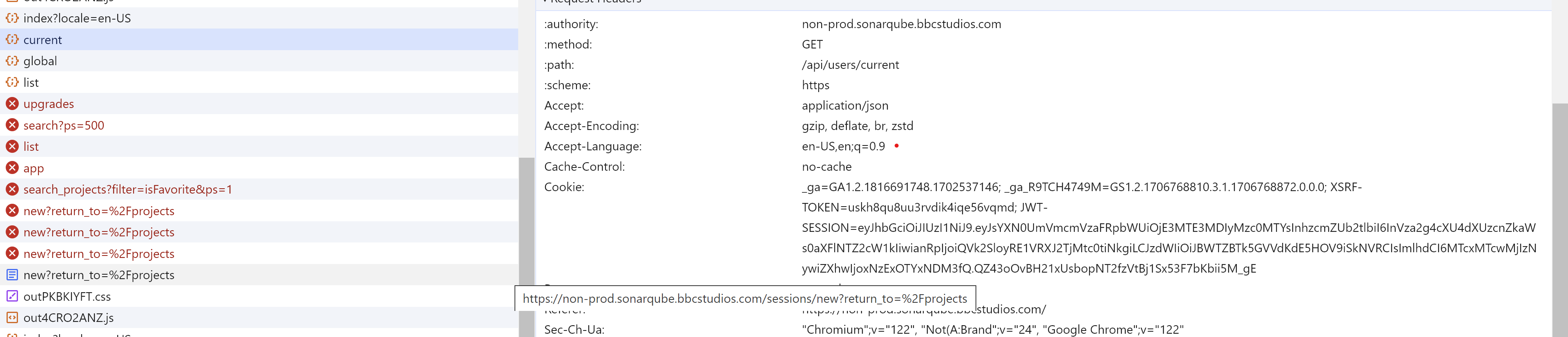 SonarQube Keeps redirecting back to login - SonarQube Server / Community Build - Sonar Community