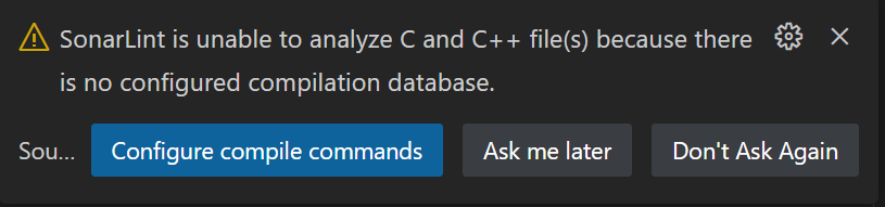 Xmake project compile command configuration - VS Code - Sonar Community