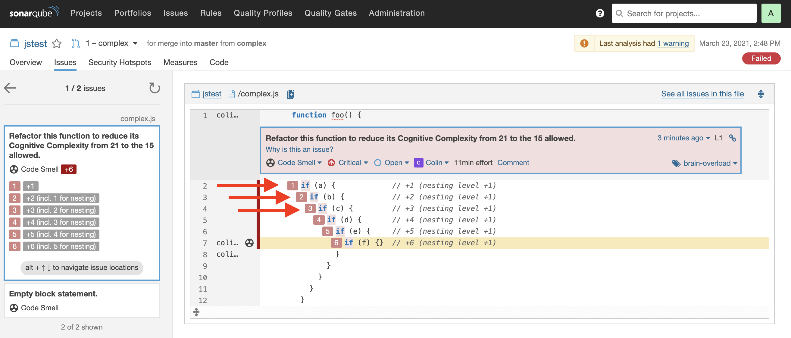 Branch Analysis Slips Issues To Default Branch Sonarqube Server Community Build Sonar