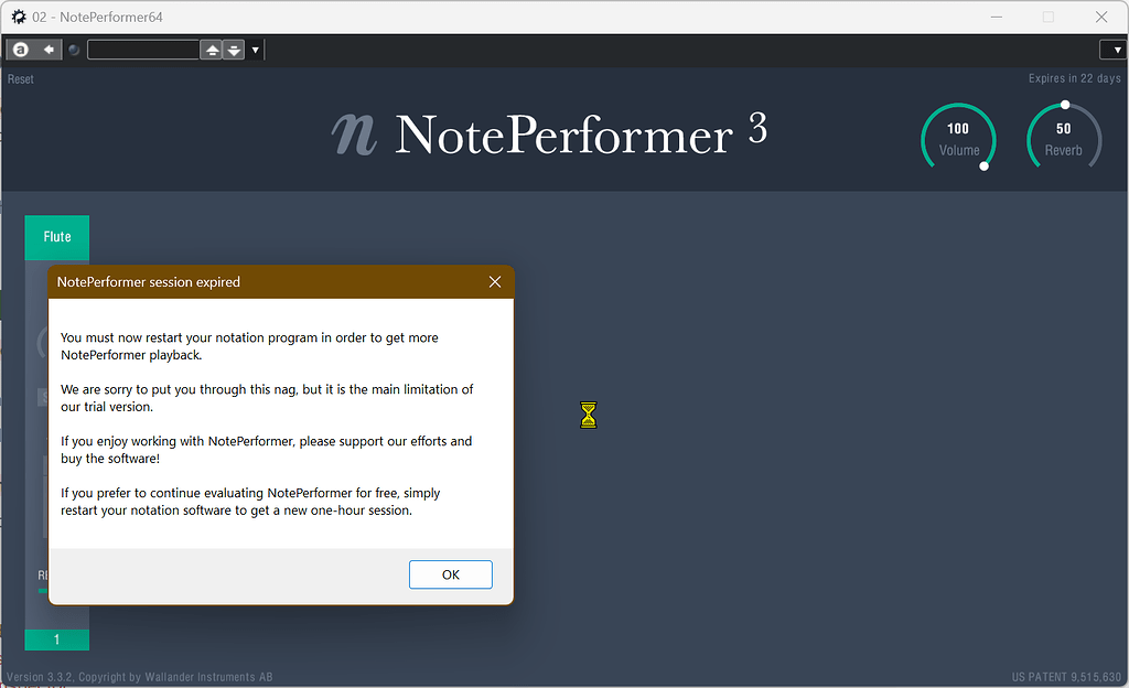 Noteperformer nag-screen cause VSTAudioEngine to hang - Dorico - Steinberg Forums