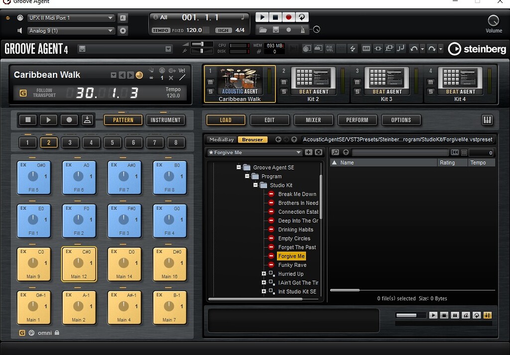 Groove Agent file errors and midi location ... - Groove Agent ...