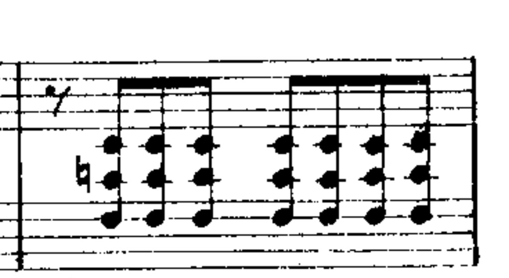 I don't know how to write this measure in Dorico 4 (Cross Stave ...