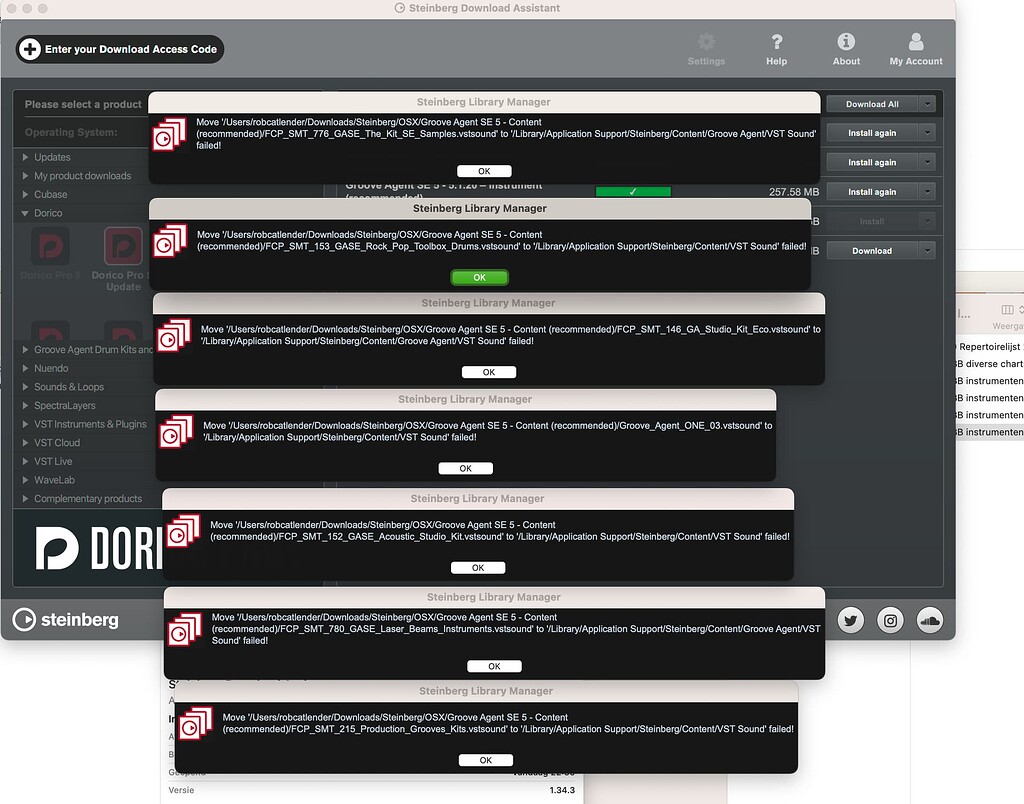 Failure with Groove Agent after installing Dorico 5 - Dorico ... Failure with Groove Agent after installing Dorico 5 - Dorico ...