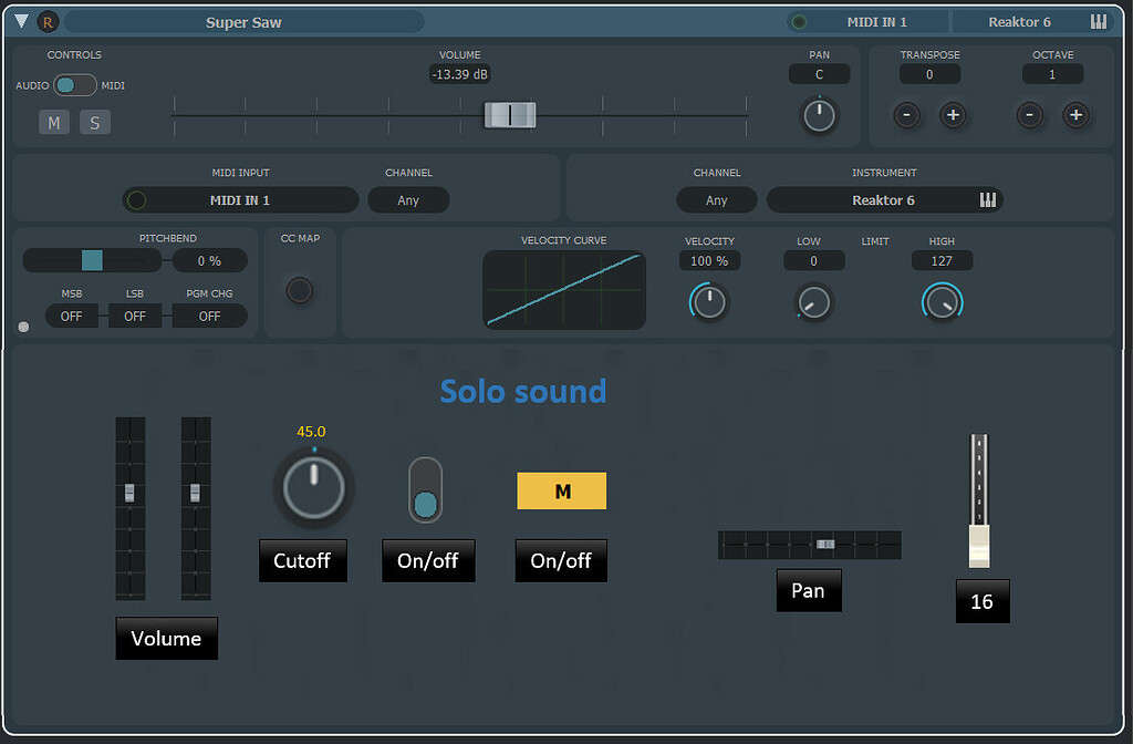 Configurable controllers in a layer - VST Live - Steinberg Forums