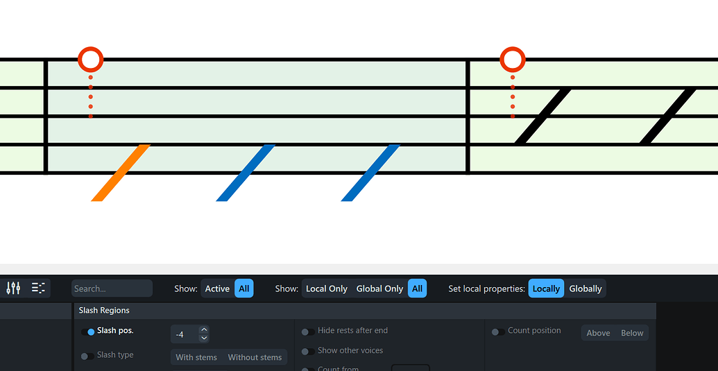 Slash Notation Position Dorico Steinberg Forums