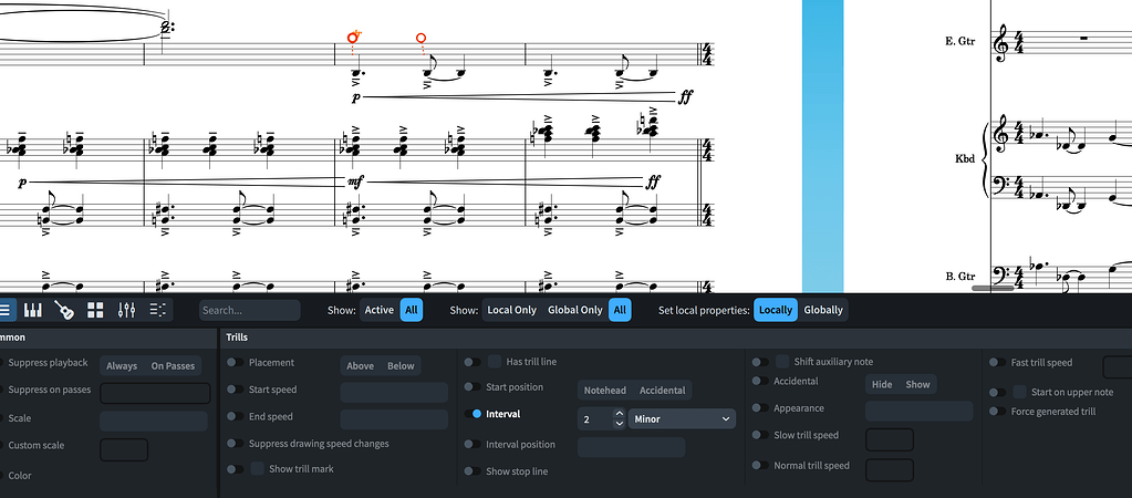 Trill Line Doesn't Show - Dorico - Steinberg Forums