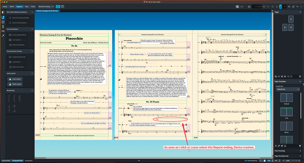 Strange crash selecting Repeat Ending - Dorico - Steinberg Forums Strange crash selecting Repeat Ending - Dorico - Steinberg Forums