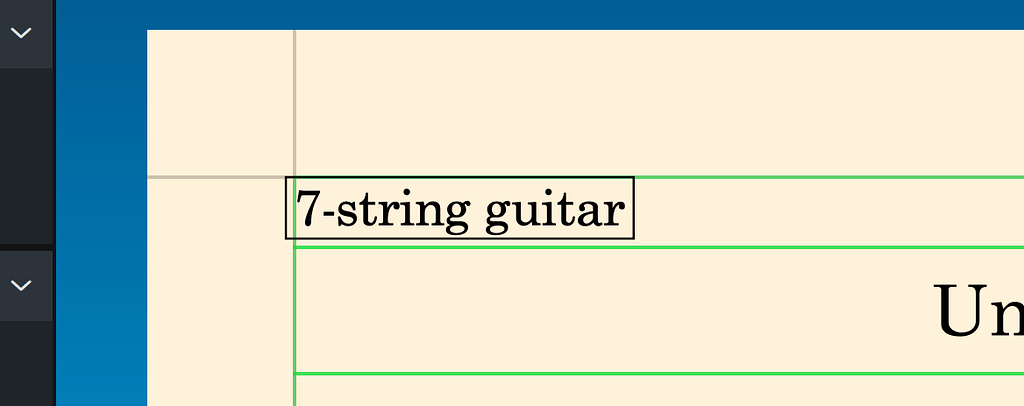 Unwanted frame around instrument name - Dorico - Steinberg Forums