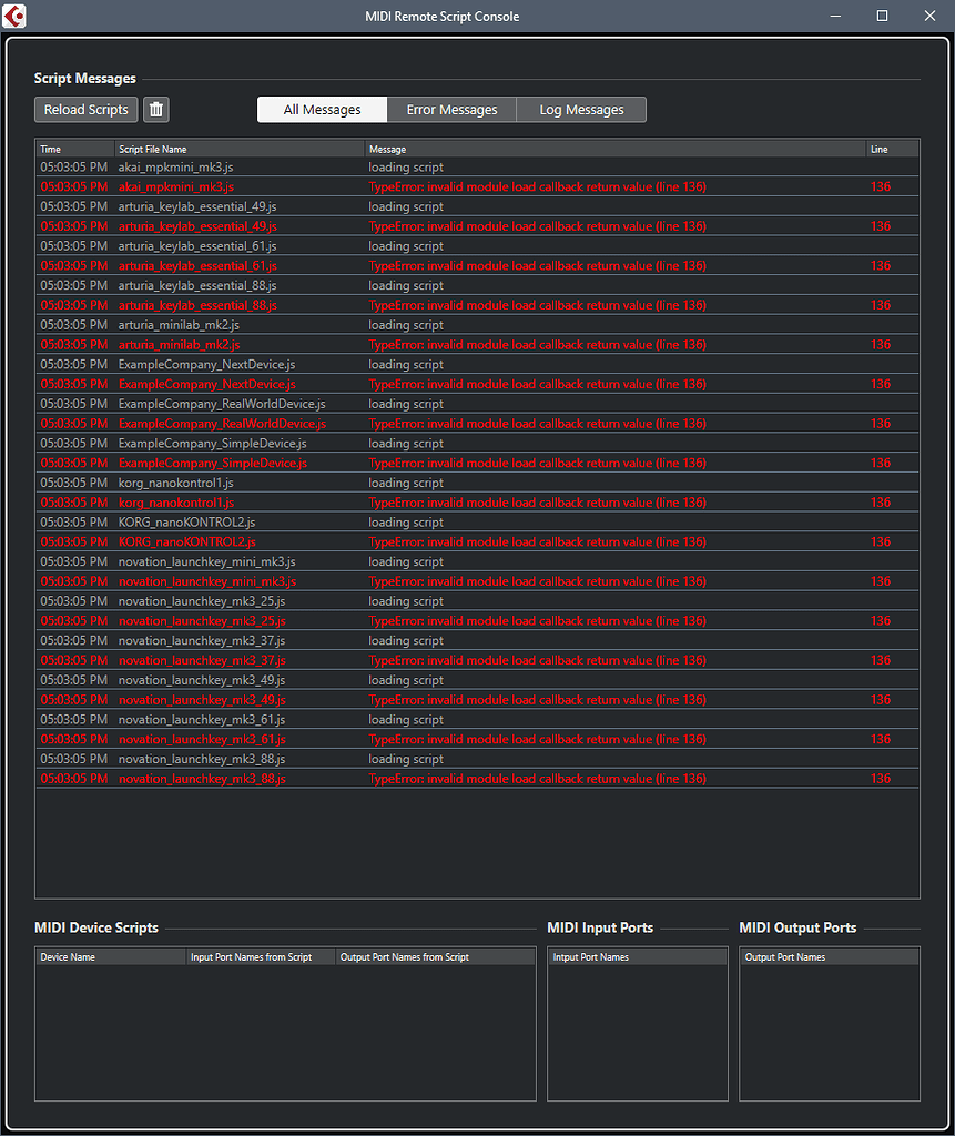 Why am I getting this Script error list every time I start CB12? - Cubase - Steinberg Forums