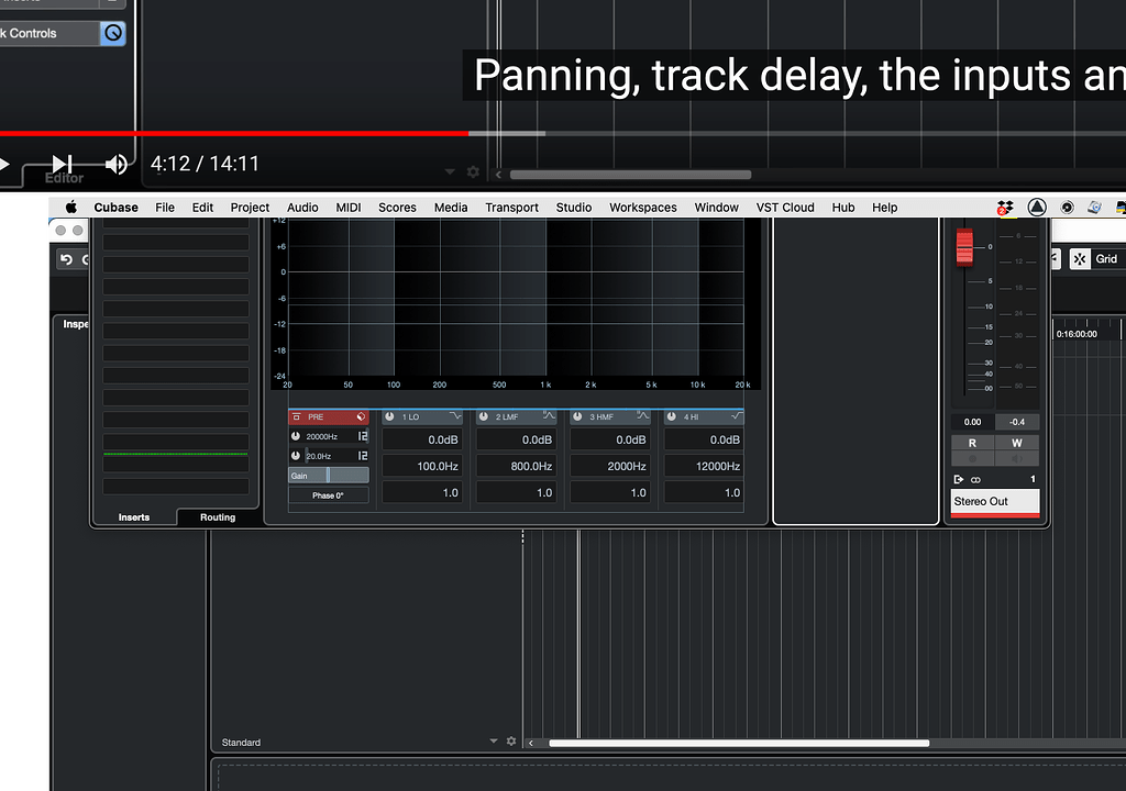 My track window from Mixer 'e' button is stuck between upper and lower dual monitor setup ...