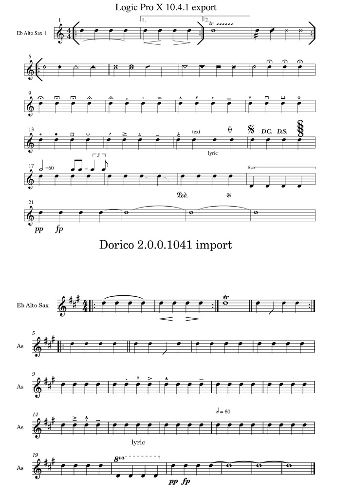 Tips & tricks for importing XML files from Logic - Dorico - Steinberg ... Tips & tricks for importing XML files from Logic - Dorico - Steinberg ...