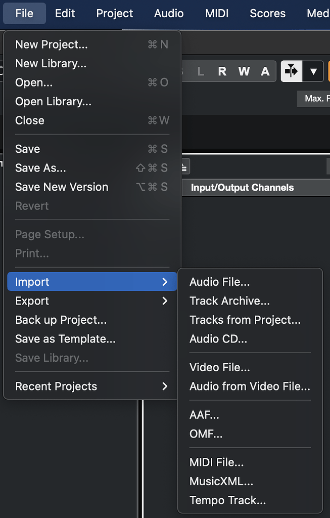 Cubasis Project Import - Cubase - Steinberg Forums