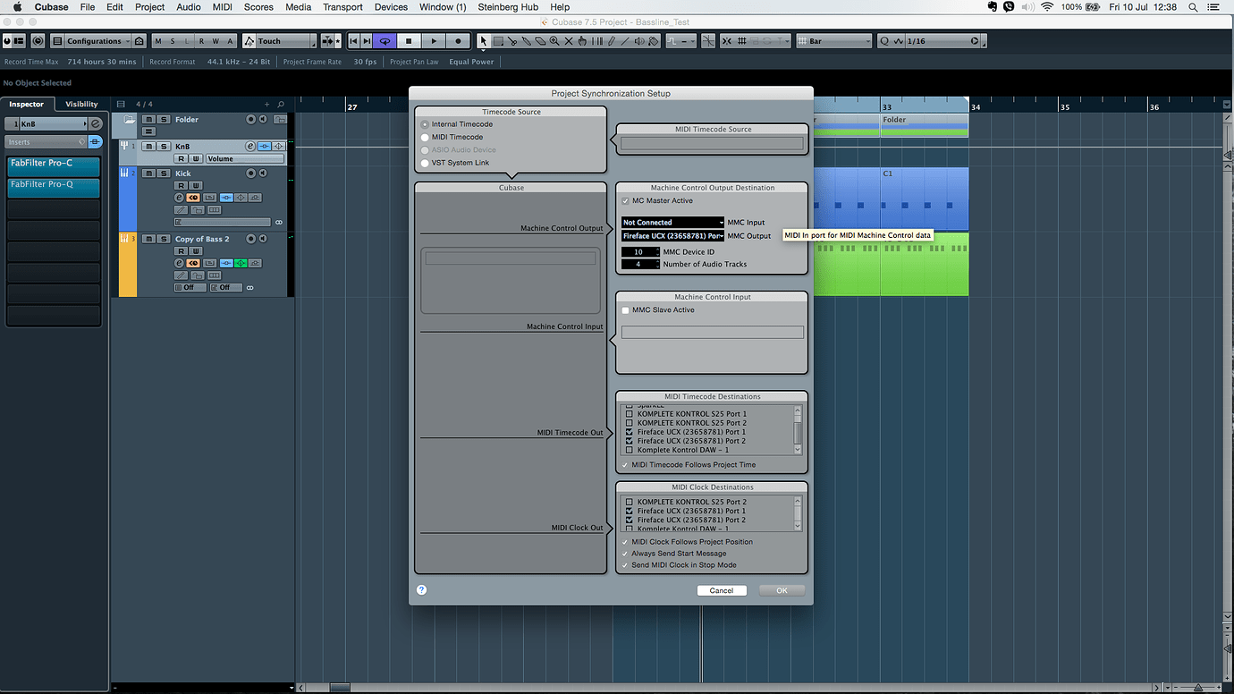Sending Midi Clock From Cubase Cubase Steinberg Forums