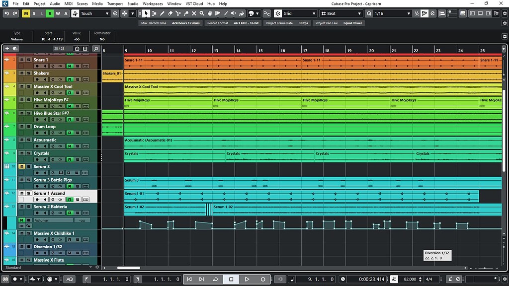 Set All Automation Values the Same? - Cubase - Steinberg Forums